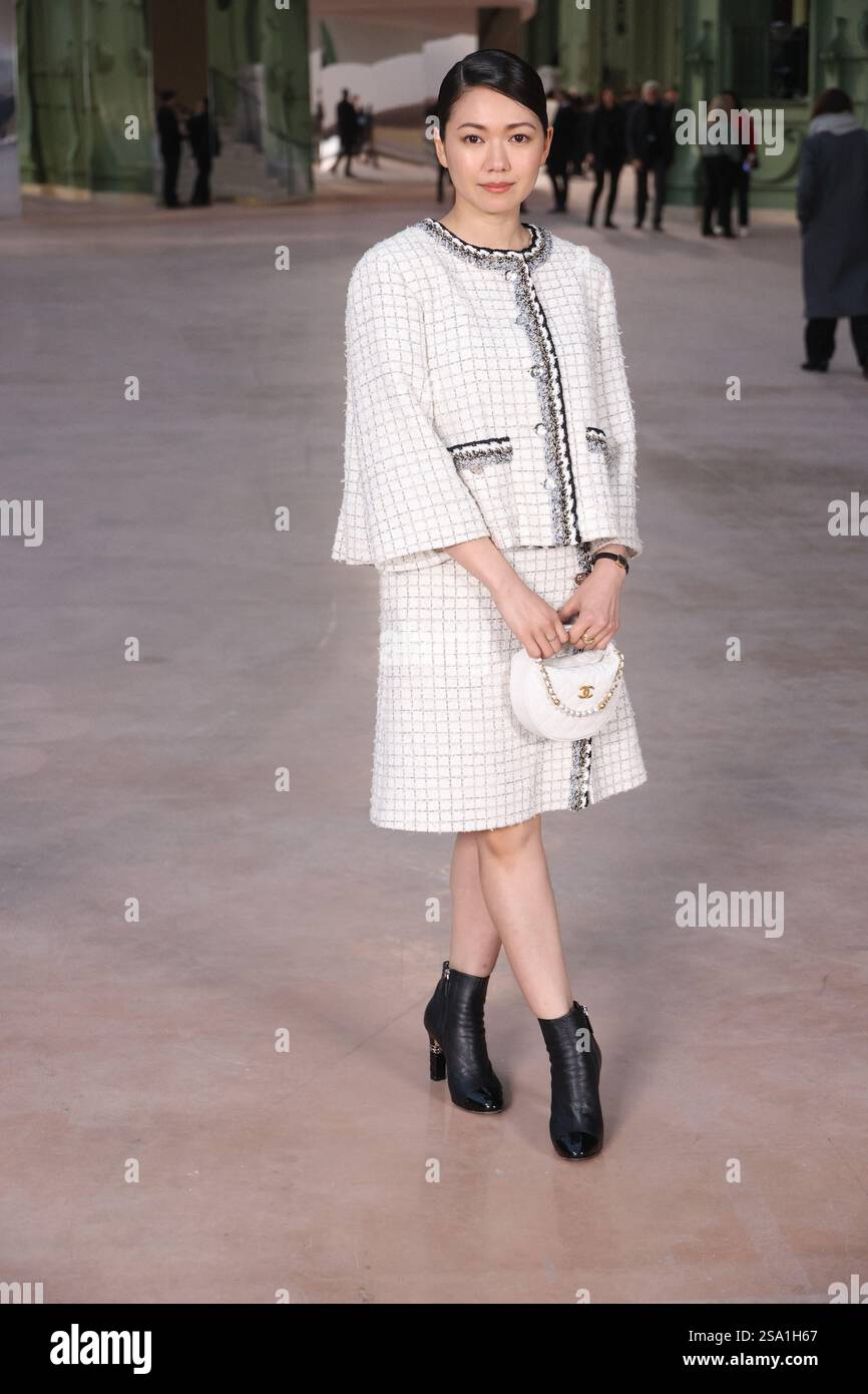 Paris, France. 28th Jan, 2025. umi Nikaido attends the Chanel Haute ...