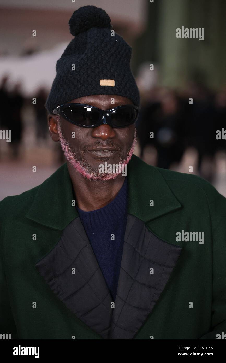 Paris, France. 28th Jan, 2025. Jenke-Ahmed Tailly attends the Chanel ...