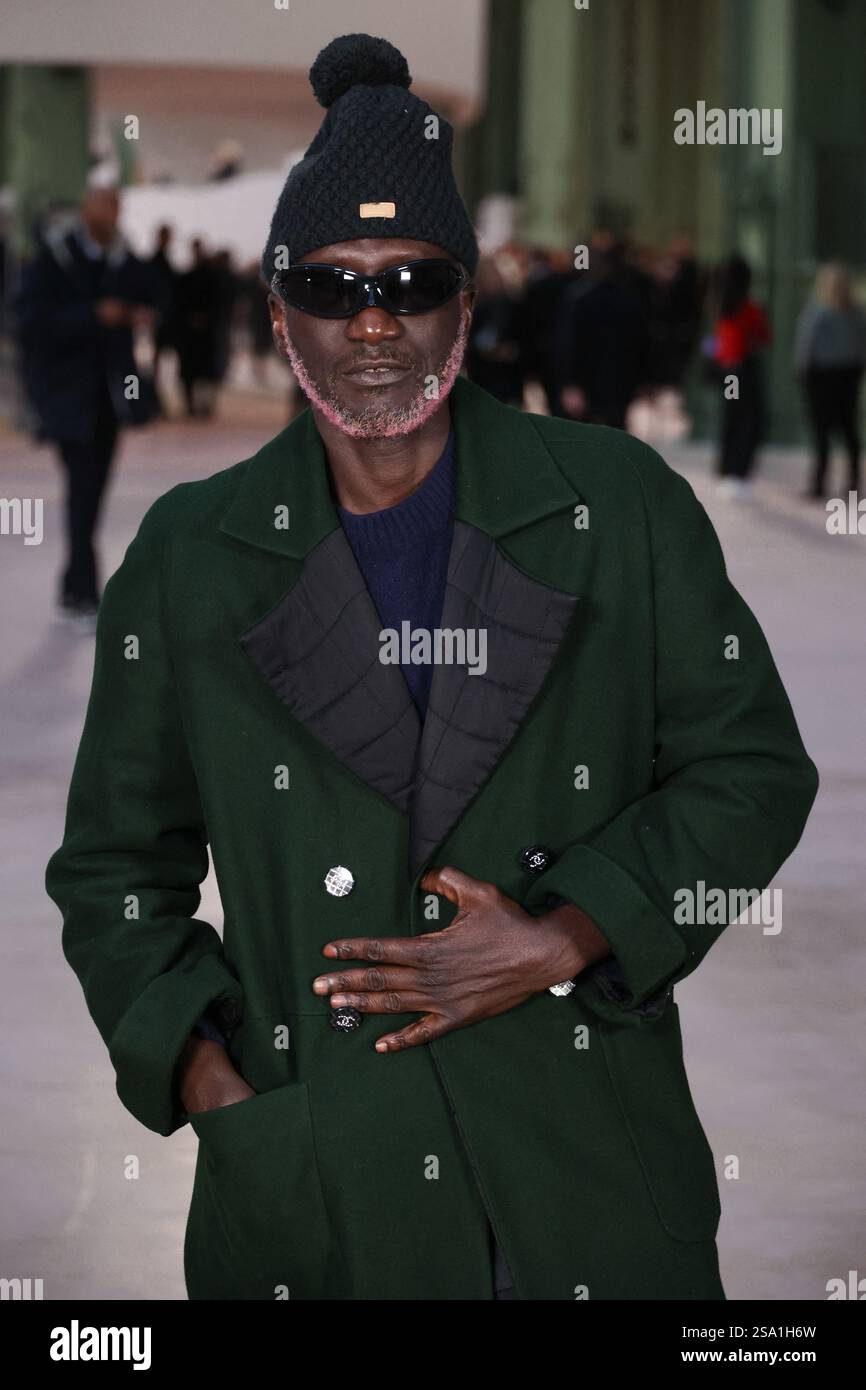 Jenke-Ahmed Tailly attends the Chanel Haute Couture Spring-Summer 2025 ...