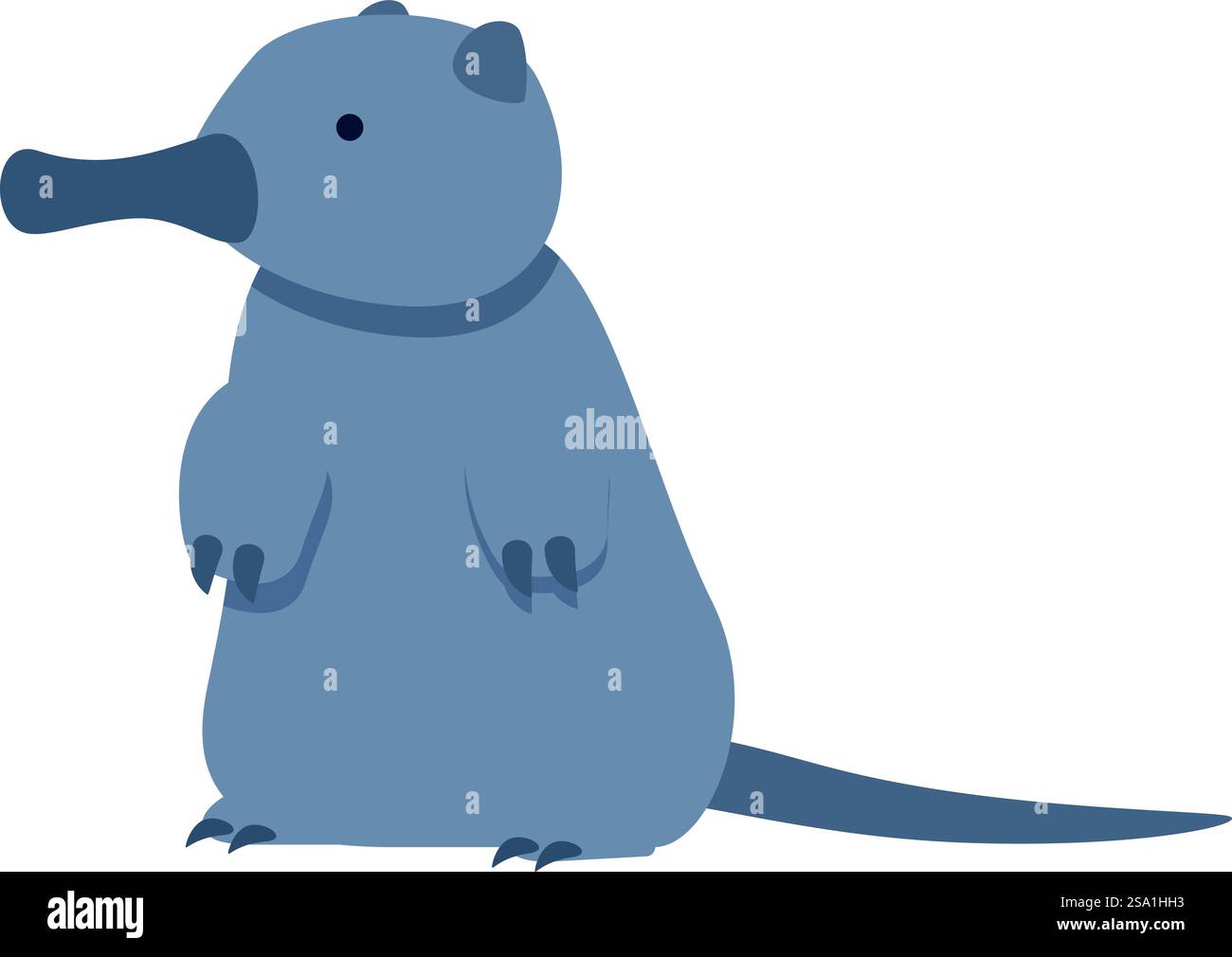 Desman icon cartoon vector. Exotic forest animal. Web mammal. Desman ...
