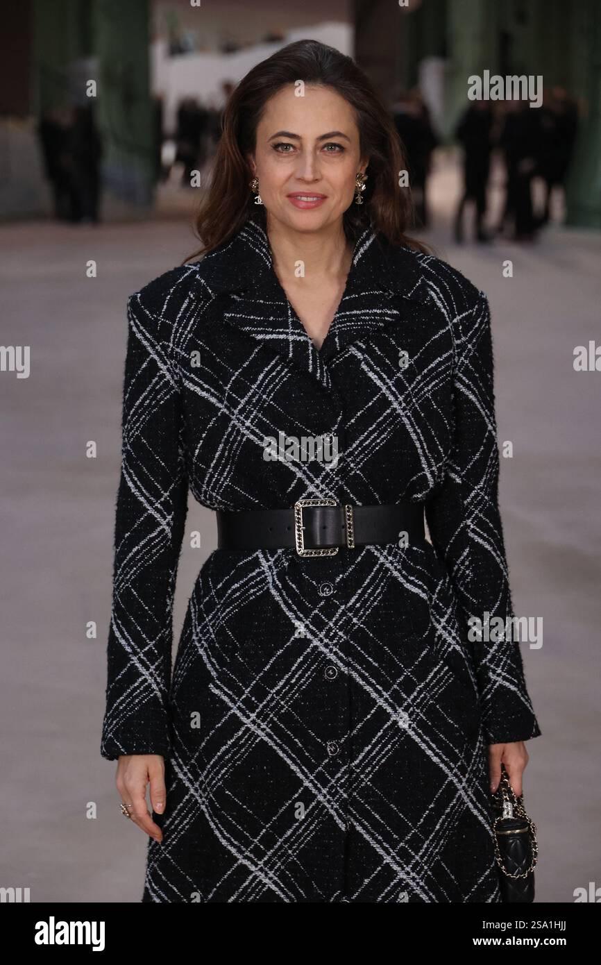 Paris, France. 28th Jan, 2025. Anne Berest attends the Chanel Haute ...