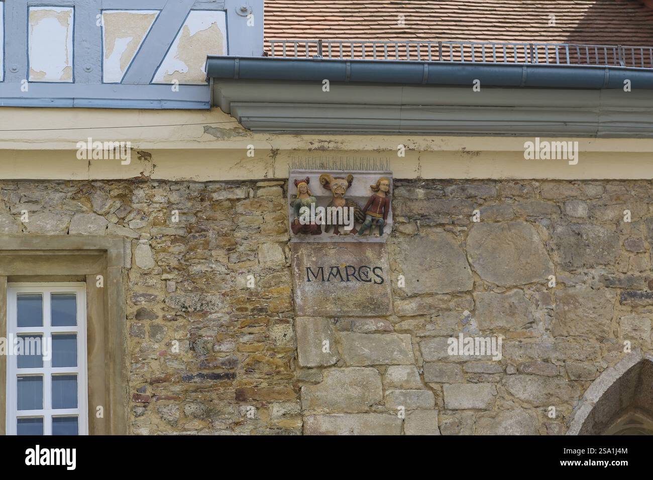 Spitalhof, medieval hospital, historic building on the market square ...