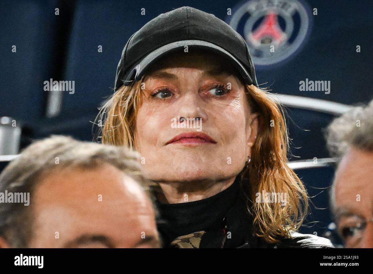 Isabelle HUPPERT during the UEFA Champions League, League Phase MD1 ...