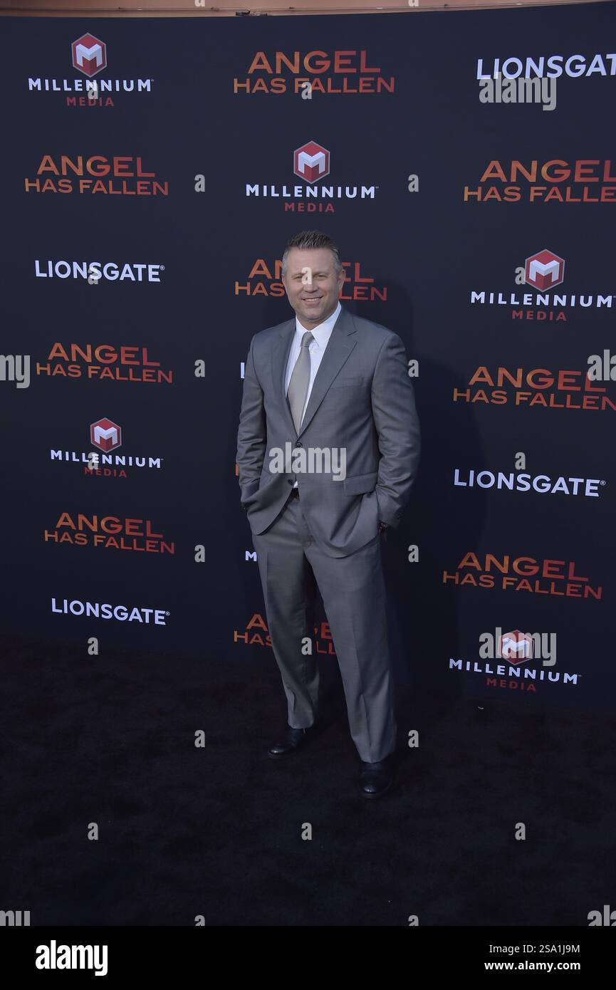 Ric Roman Waugh at the Premiere of Lionsgate's Angel Has Fallen, Los ...