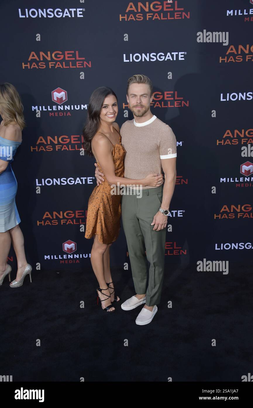 Hayley Erbert and Derek Hough at the Premiere of Lionsgate's Angel Has ...