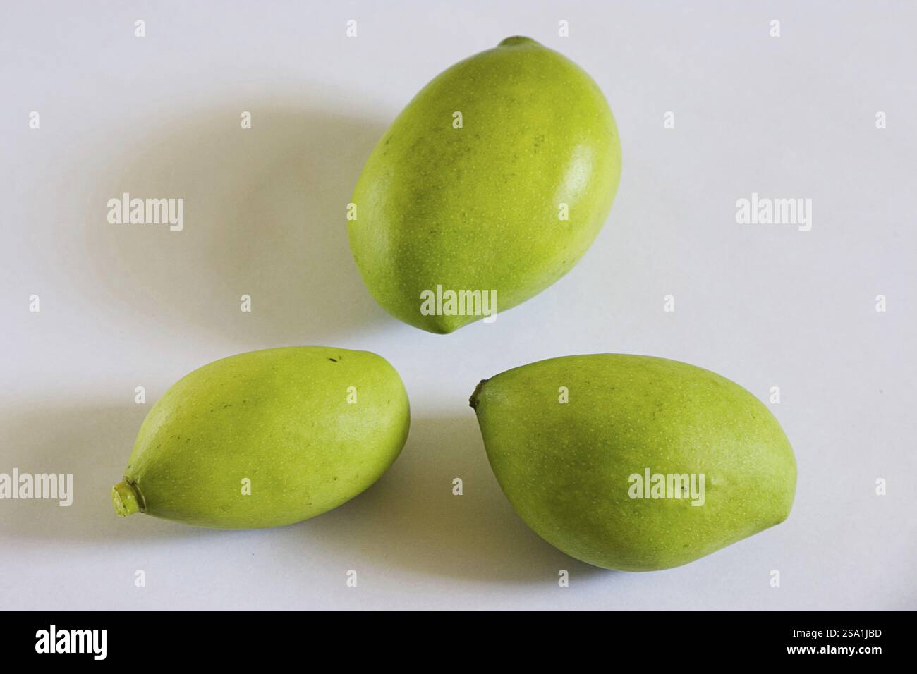 Fruit, green mangoes, mangifera indicia, India, Asia Stock Photo - Alamy