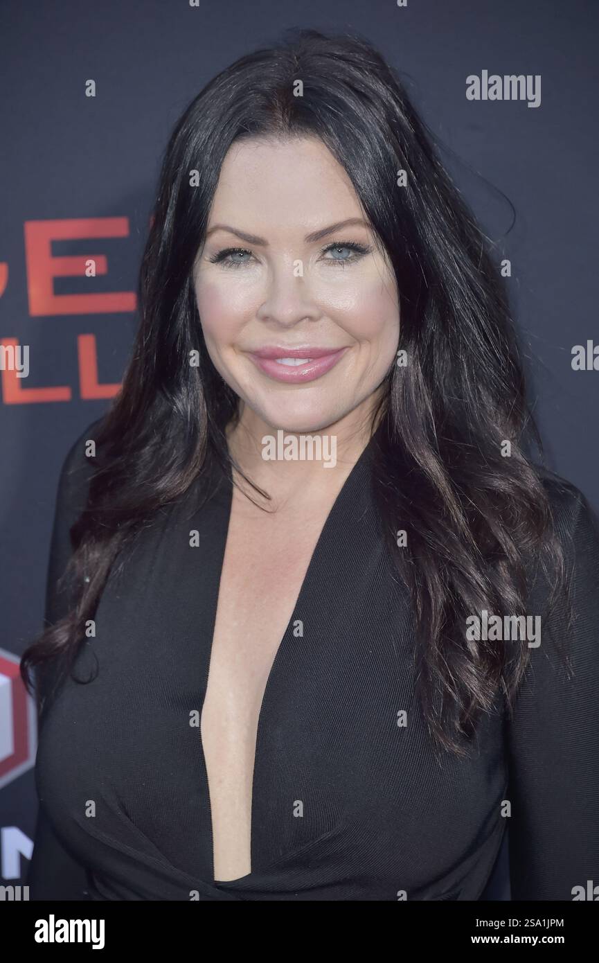 Christa Campbell at the Premiere of Lionsgate's Angel Has Fallen, Los ...