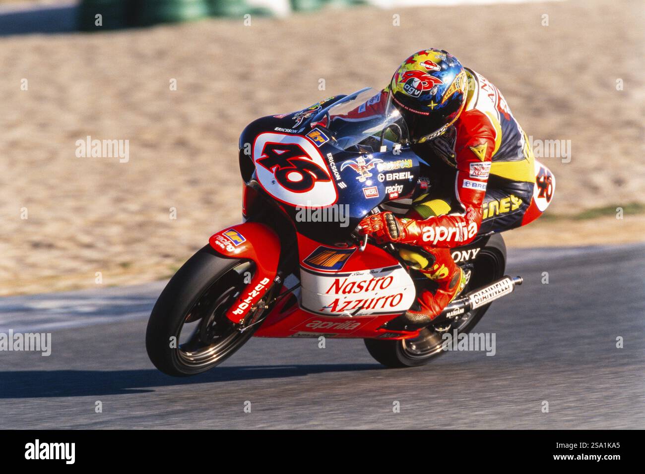 World Champion Valentino Rossi (ITA), #46 Aprilia RS 250 ccm, Motorcycle World Championship 1998 ...