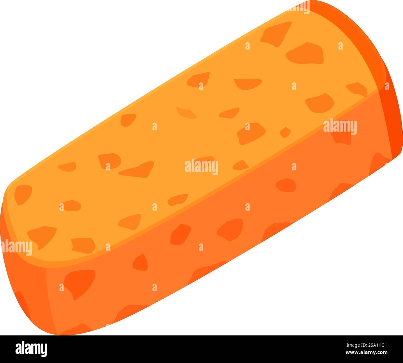 Stick bread croutons icon cartoon vector. Loaf salt. Culinary ...