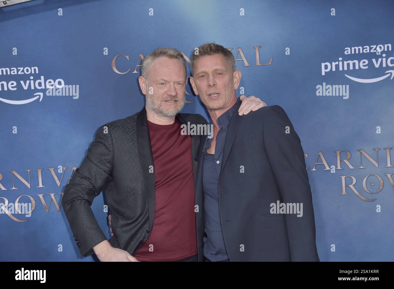 Jared Harris and Jamie Harris at the LA Premiere of "Carnival Row", Los ...
