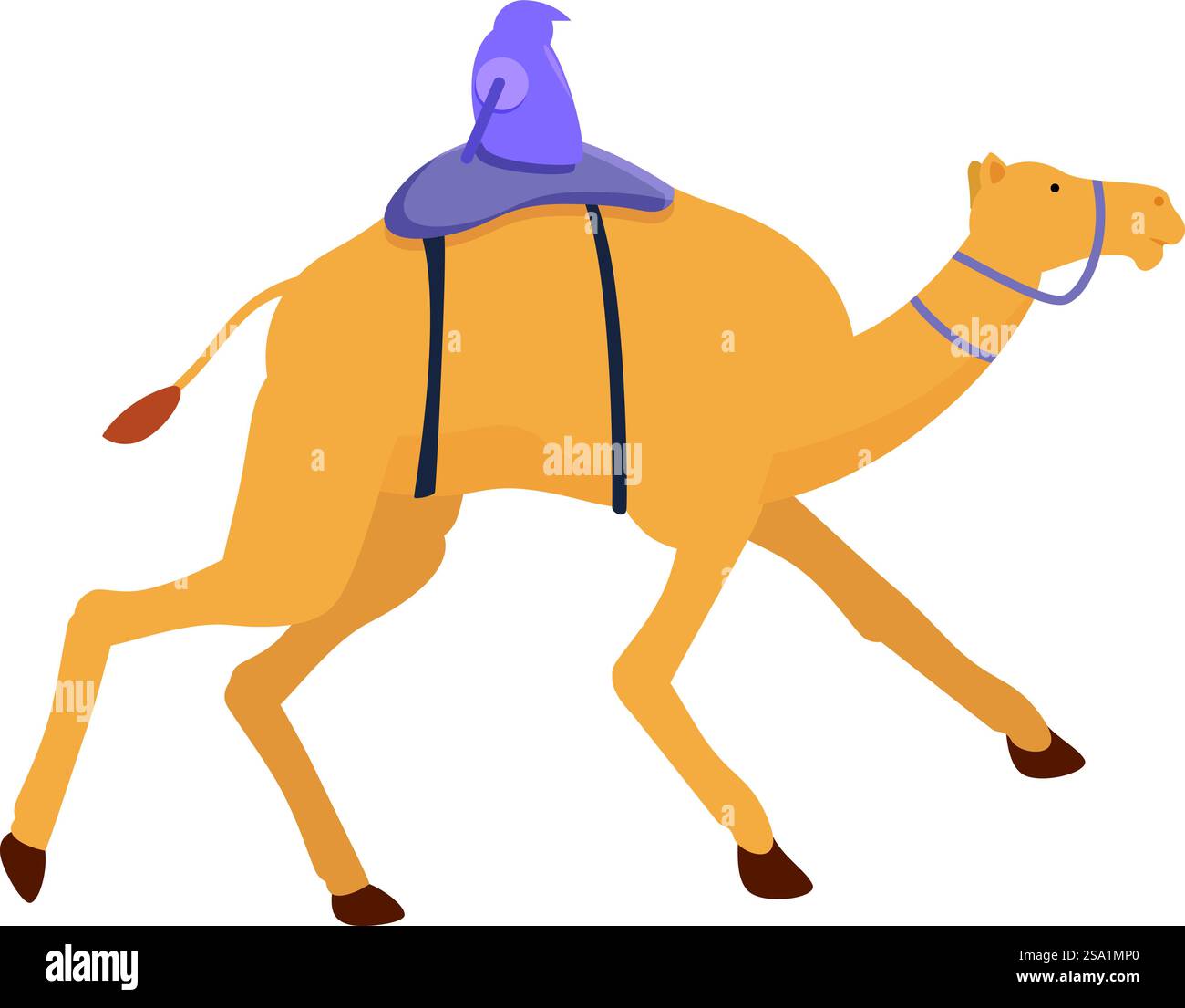 Arabia saudi run icon cartoon vector. Chase sport camel. Festival ...