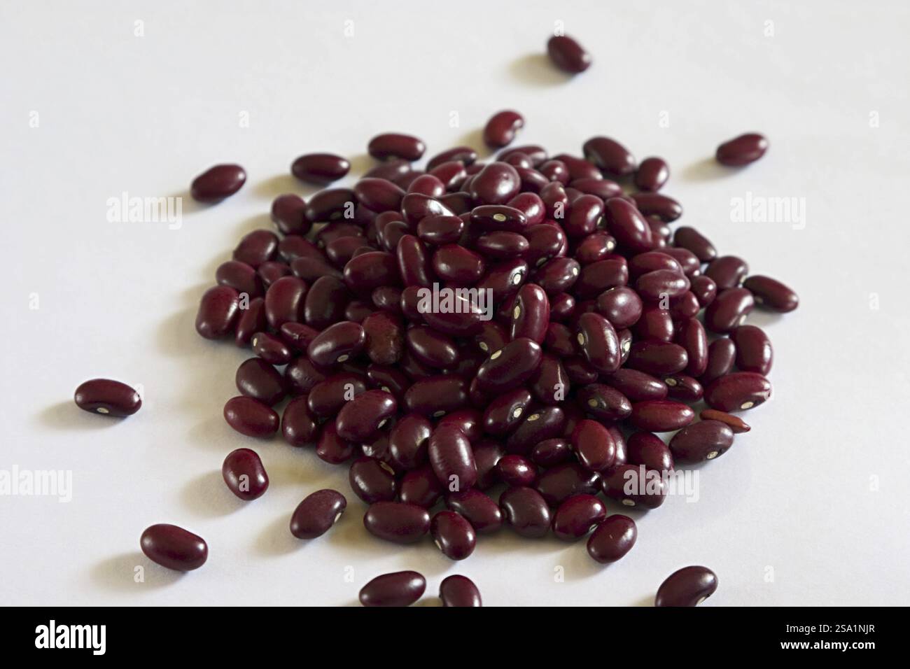 Beans, Rajma, Red Kidney Beans, Phaseoius vulgaris, India, Asia Stock ...