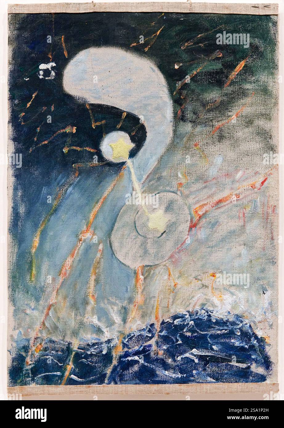 The WU/ROSE Series, Primordial Chaos, Group I, 1906, Oil on canvas ...