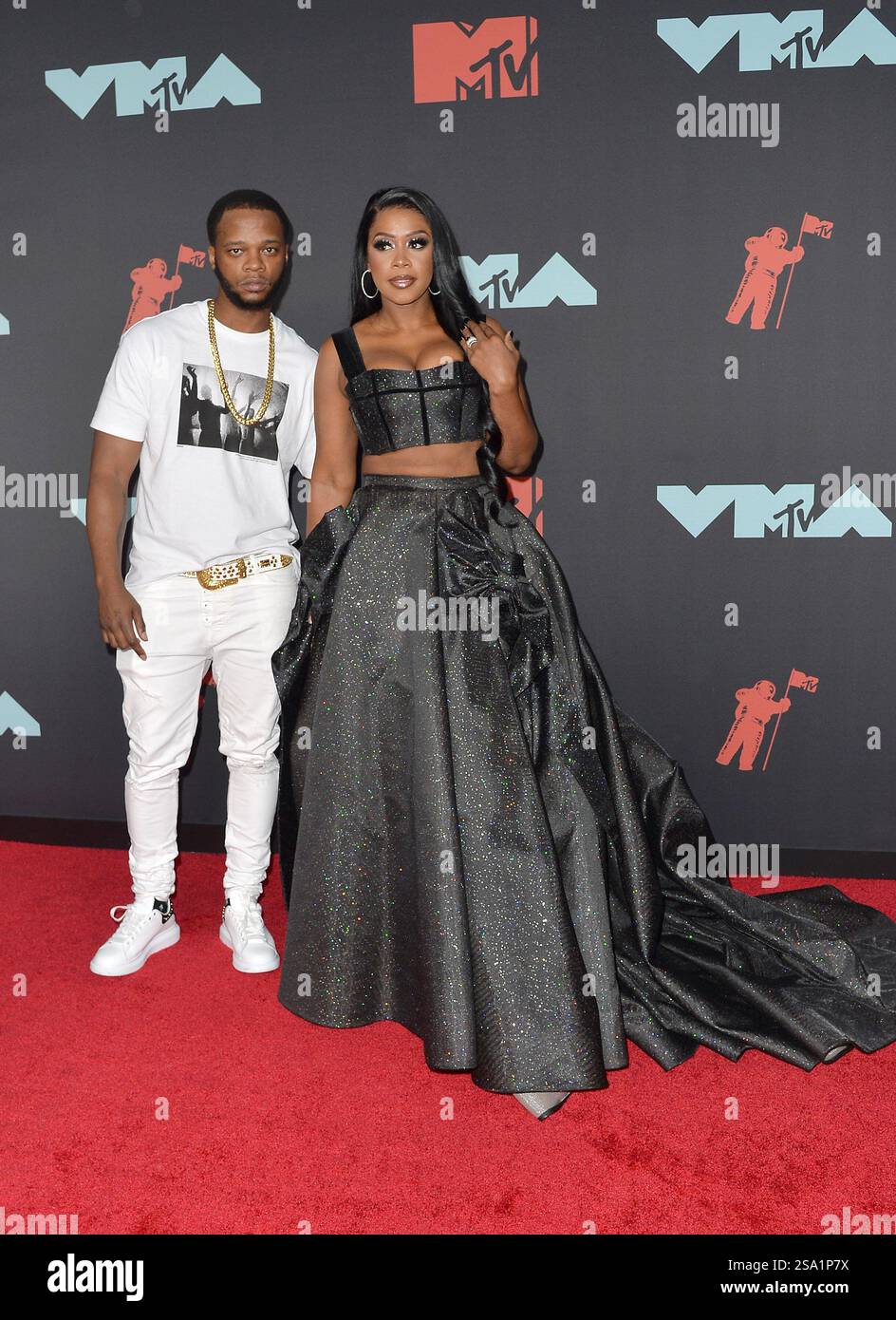 Papoose and Remy Ma arriving at the 2019 MTV Video Music Awards at the ...