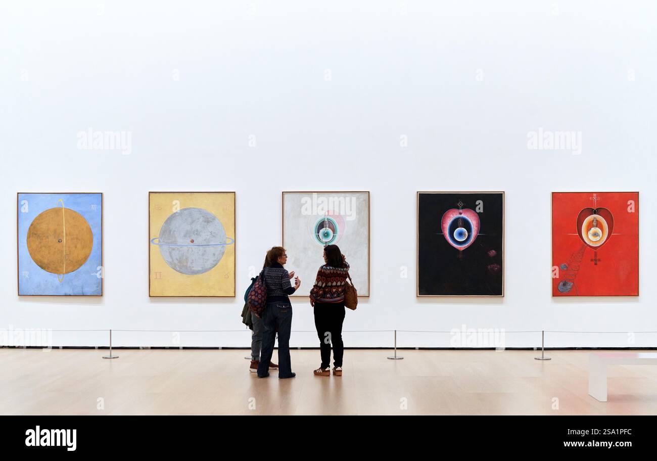 THE UW SERIES, The Dove, Group IX, 1915, Oil on canvas, Hilma Af Klint ...