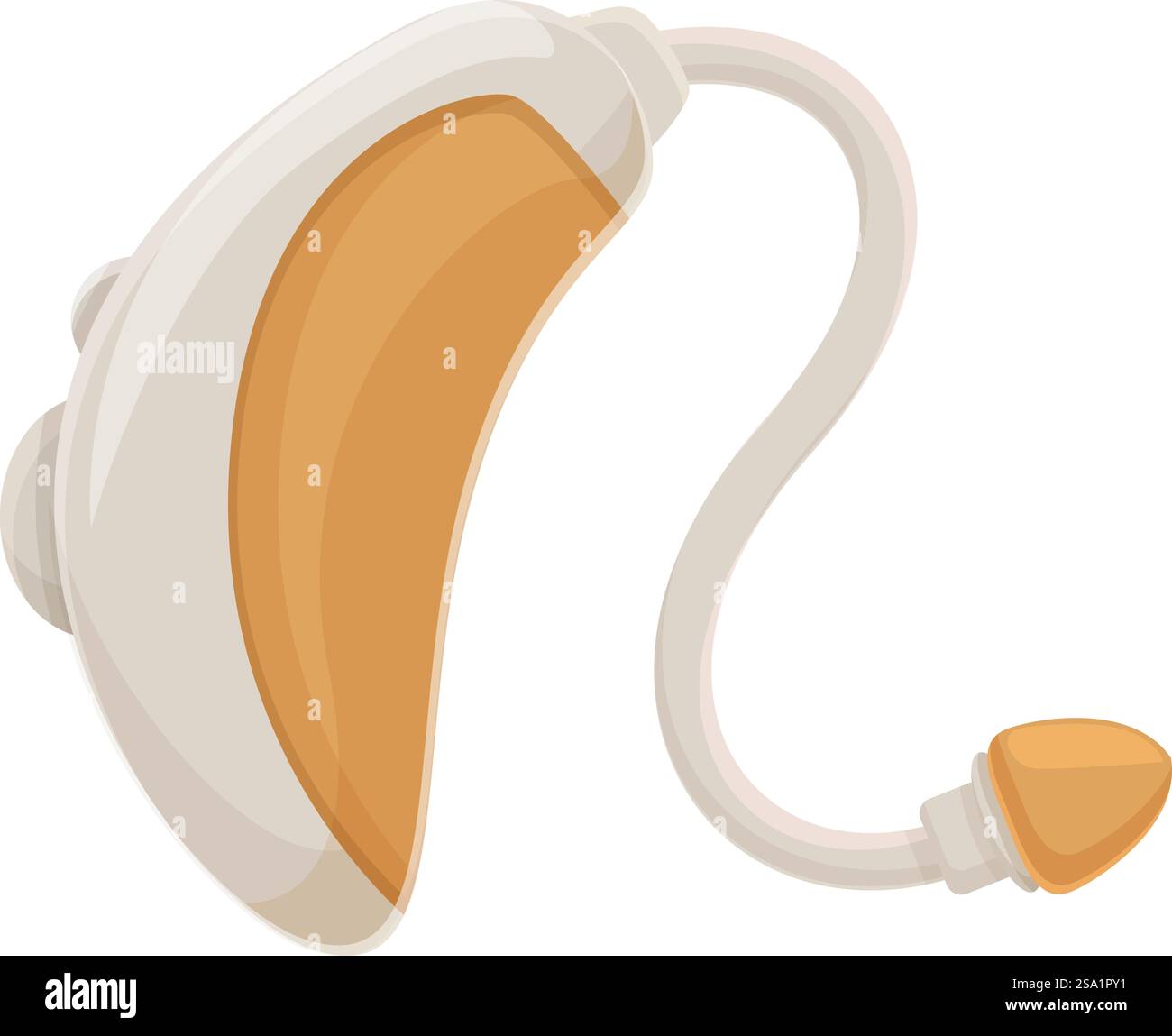 Surgery deaf device icon cartoon vector. Hearing aid. Care device loss ...