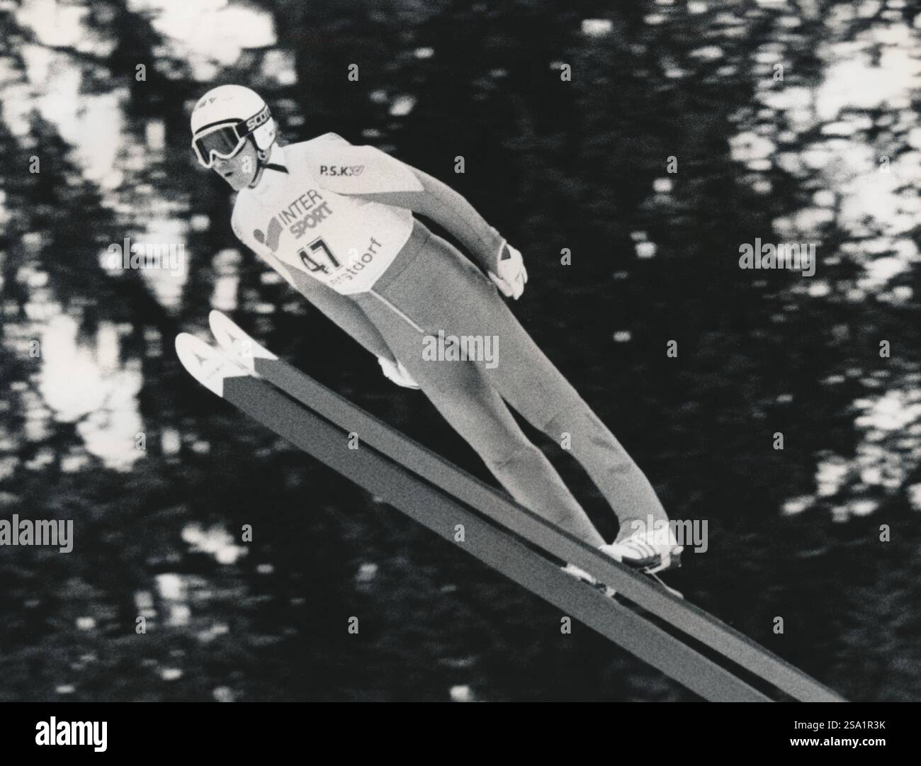 World Cup, ski jumping, ski jumper Andreas Felder Austria in flight in ...