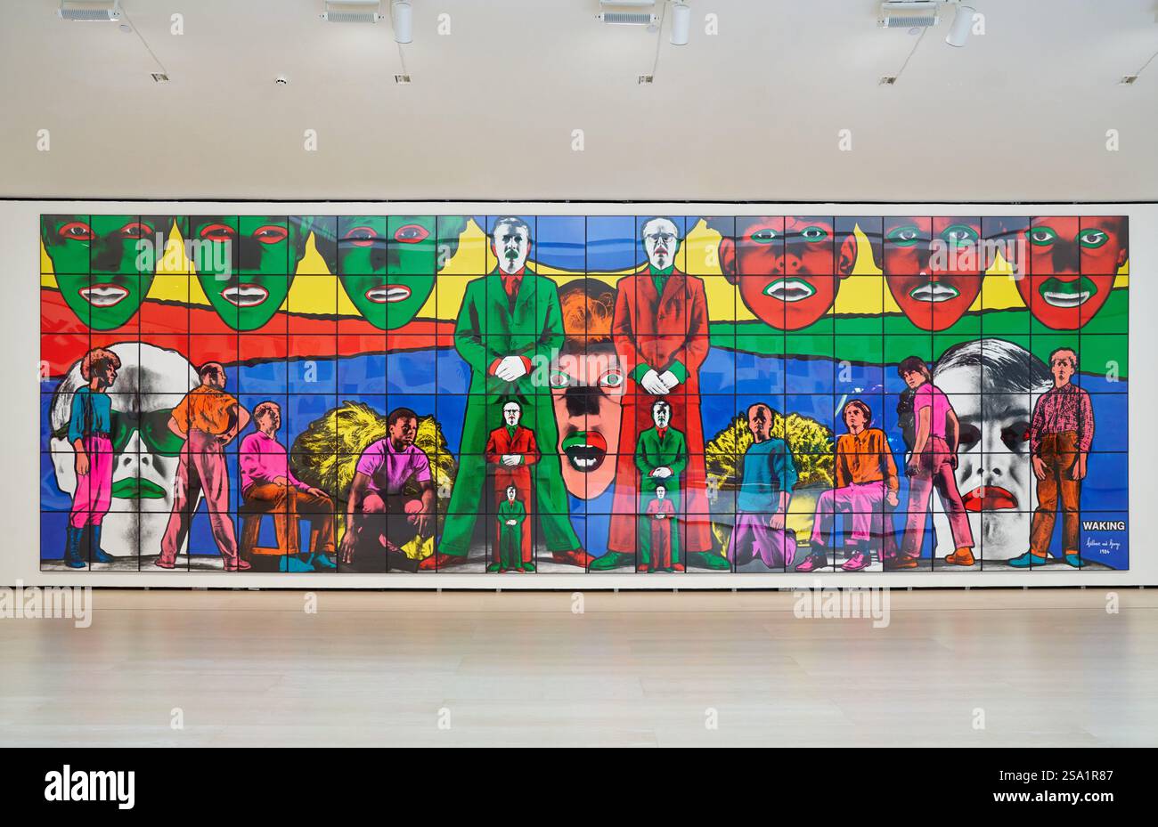 GILBERT & GEORGE, Gilbert Proesch, George Passmore, Waking, 1984 ...
