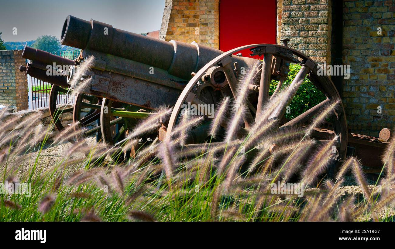 World War One Artillery Stock Photo - Alamy