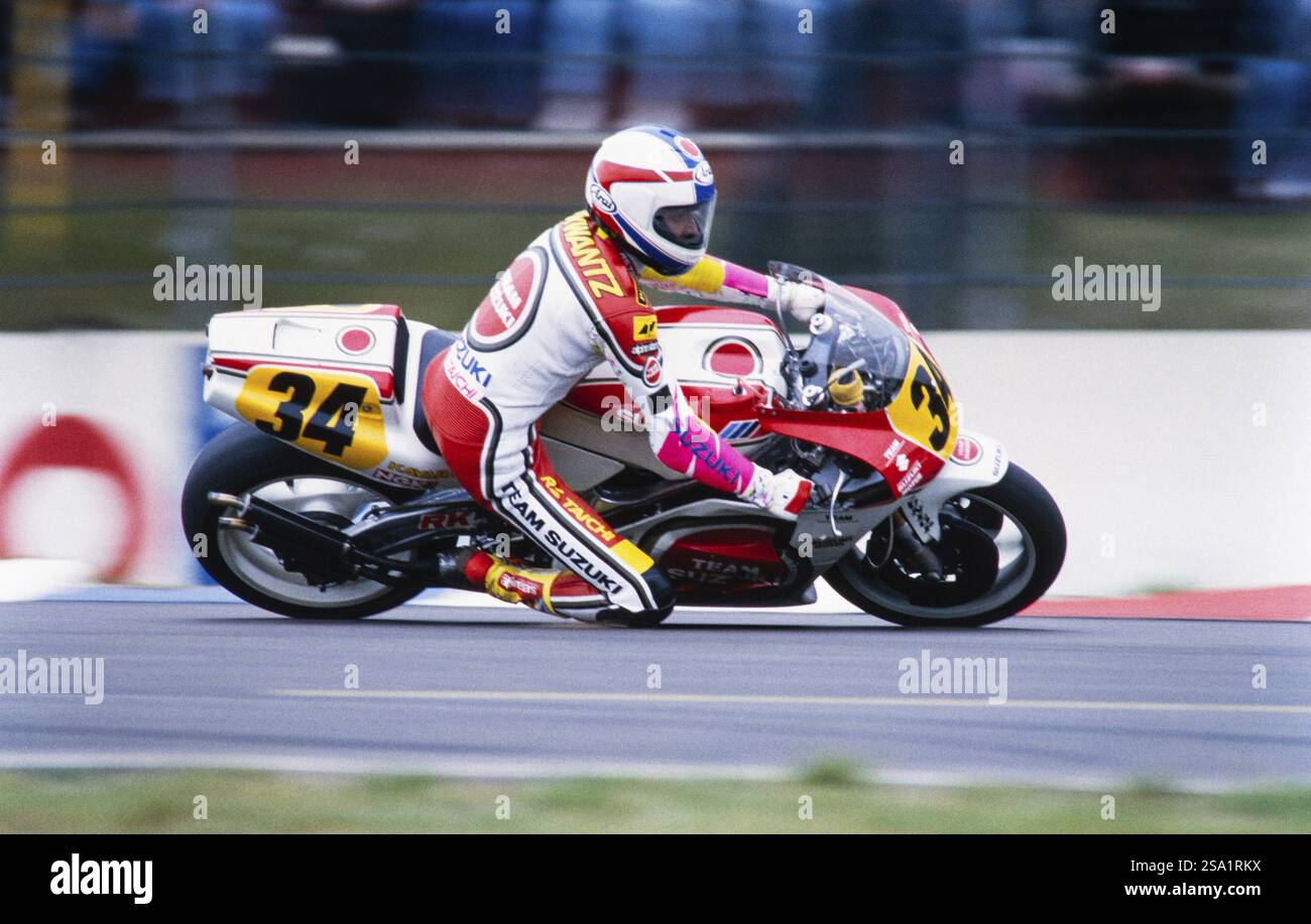 Racer Kevin Schwantz USA, Motorcycle World Championship 1990, Team ...