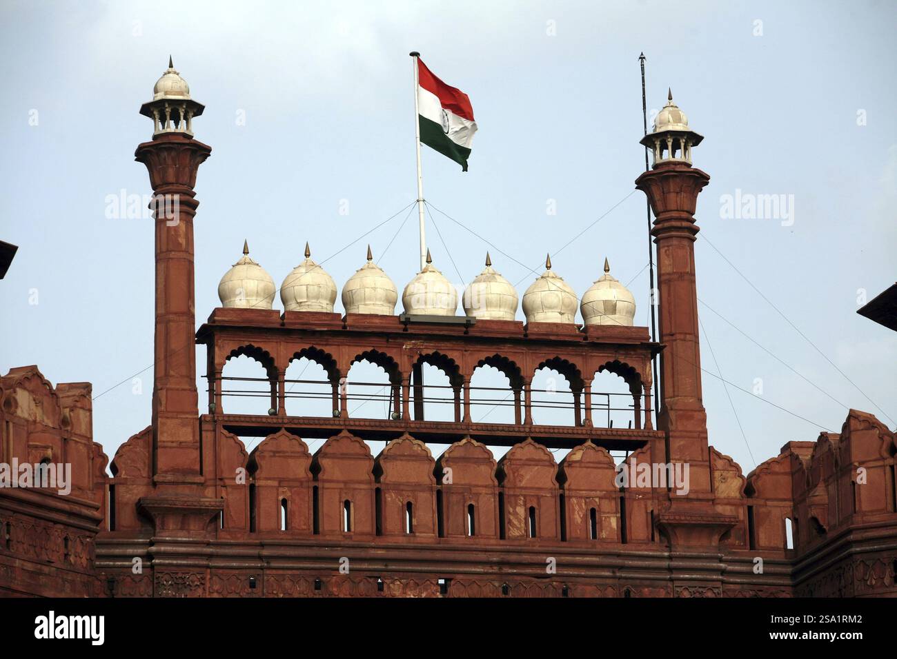UNESCO World Heritage site famous Delhi fort known as Lal Qila or Red ...