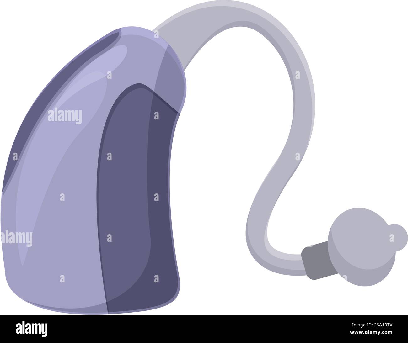 Level hearing aid icon cartoon vector. Noisy level. Sound level ...