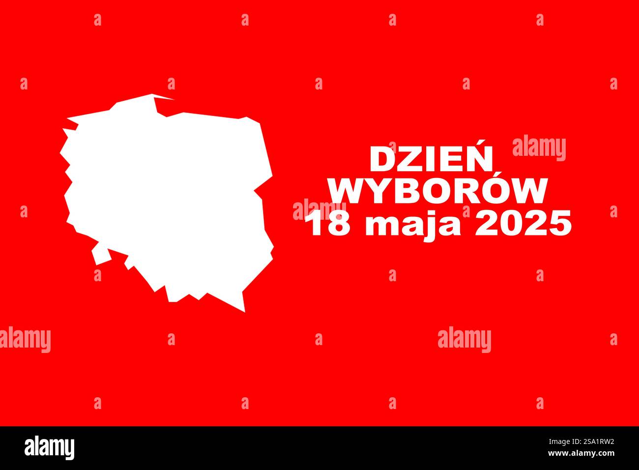 Graphics, map of Poland, Presidential Elections, election day in Poland ...