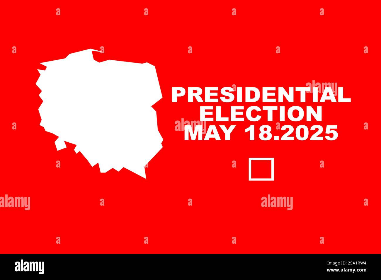 Graphics, map of Poland, Presidential Elections, election day in Poland ...