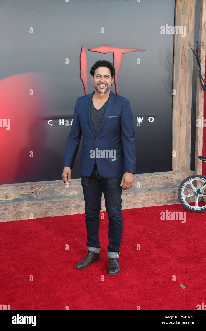 Jon Huertas at the 'It Chapter Two' film premiere, Arrivals, Regency ...