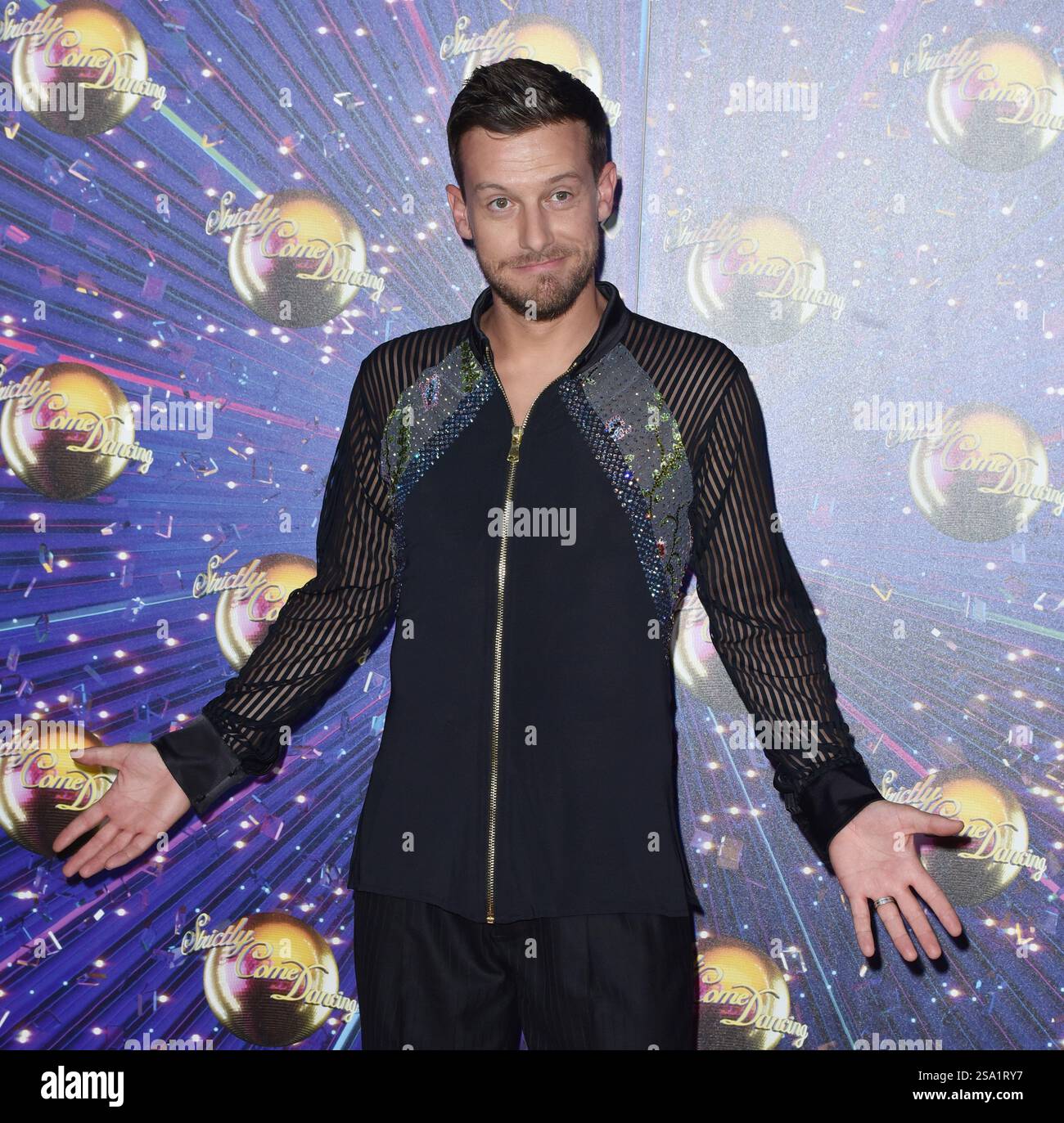 Chris Ramsey at the Strictly Come Dancing Red Carpet launch 2019 at BBC ...