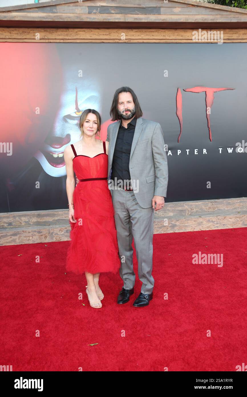 Gary Dauberman and Sara Dauberman at the 'It Chapter Two' film premiere ...