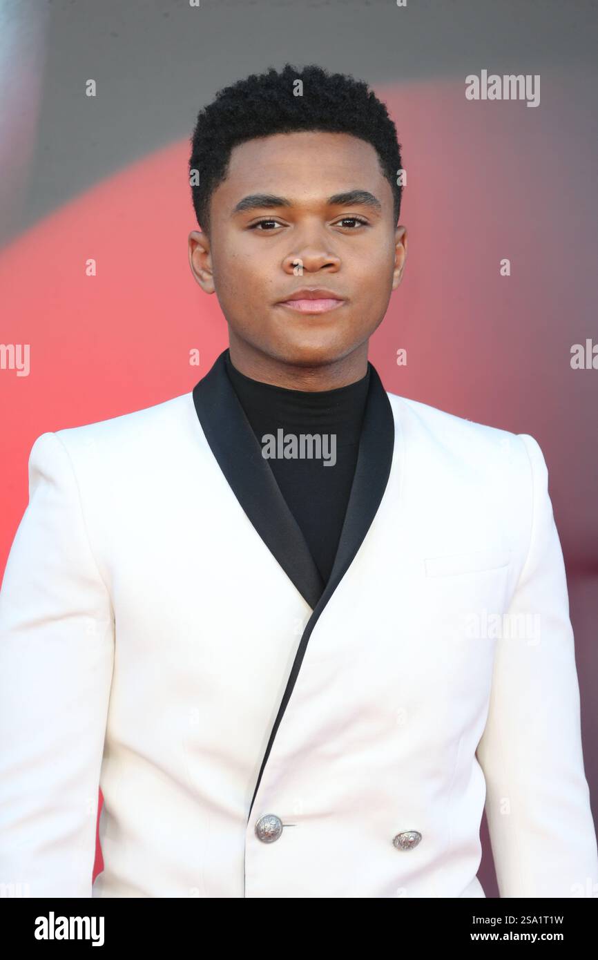 Chosen Jacobs at the 'It Chapter Two' film premiere, Arrivals, Regency Village Theatre, Los ...