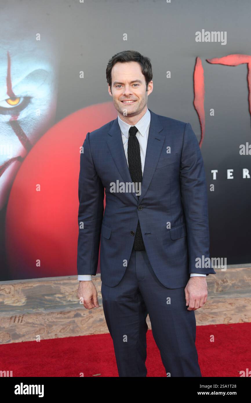 Bill Hader at the 'It Chapter Two' film premiere, Arrivals, Regency ...