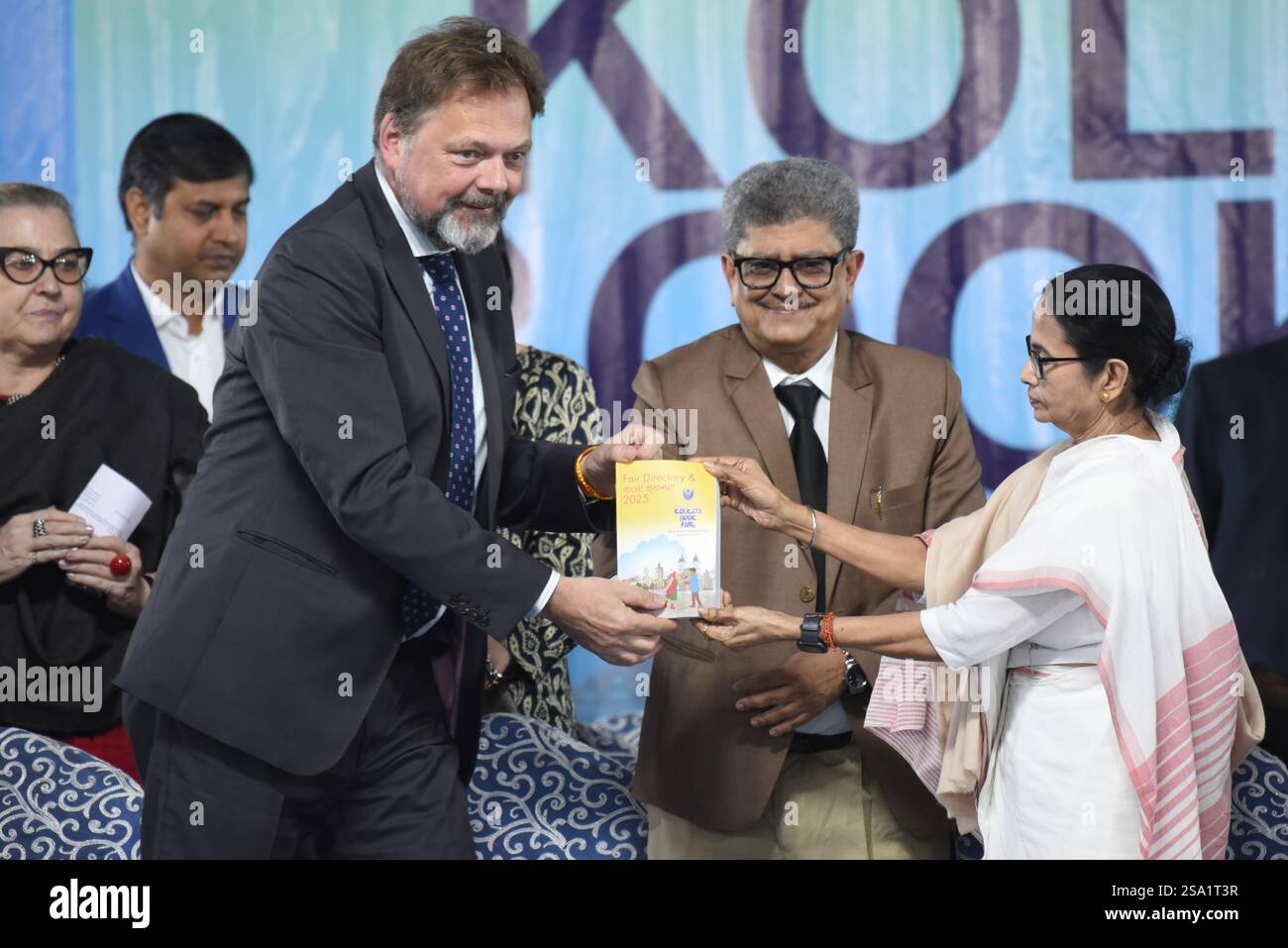 Kolkata, India. 28th Jan, 2025. Mamata Banerjee, Chief Minister of West ...