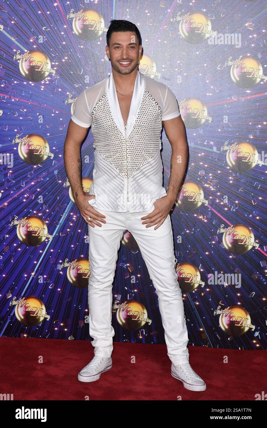 Giovanni Pernice at the Strictly Come Dancing Red Carpet launch 2019 at ...