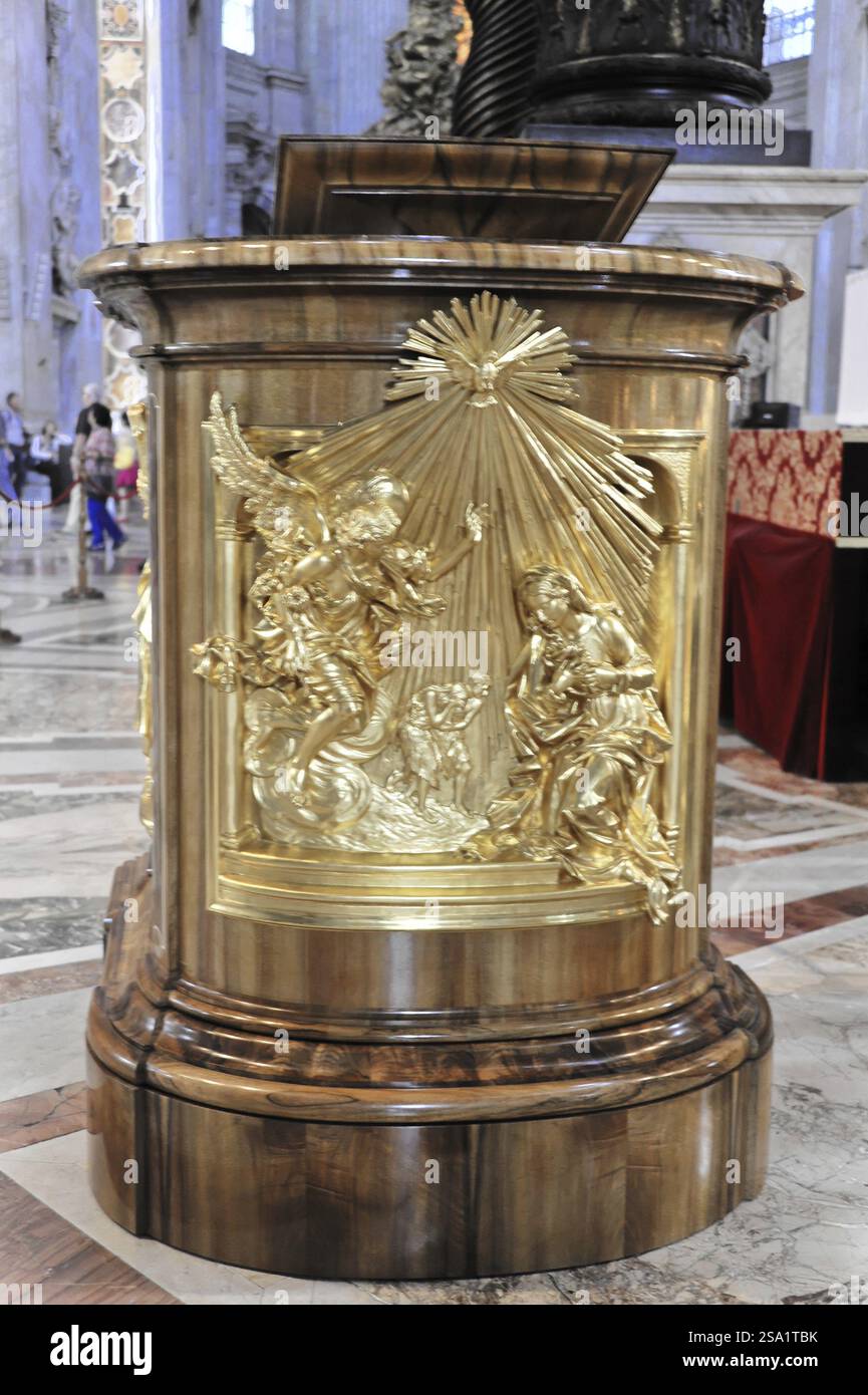 St Peter's Basilica, Vatican, Rome, Lazio, Italy, Europe, Magnificent ...