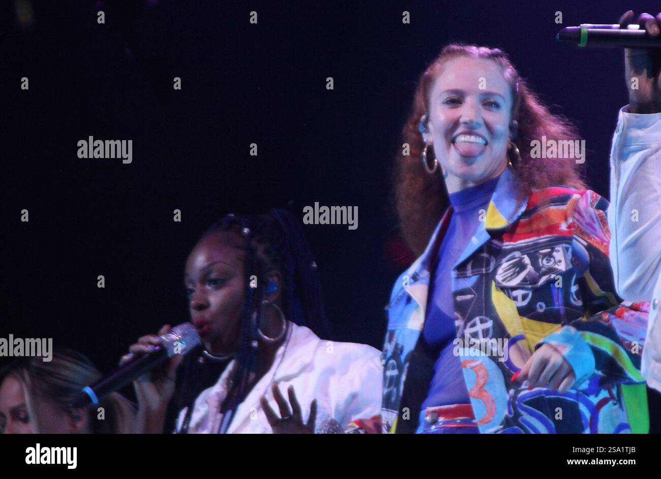 Jess Glynne Performing Live during The Big Feastival, Kingham ...