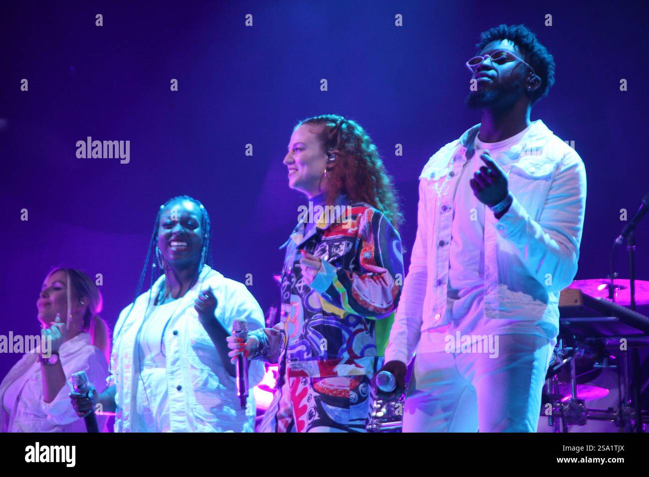 Jess Glynne Performing Live during The Big Feastival, Kingham ...