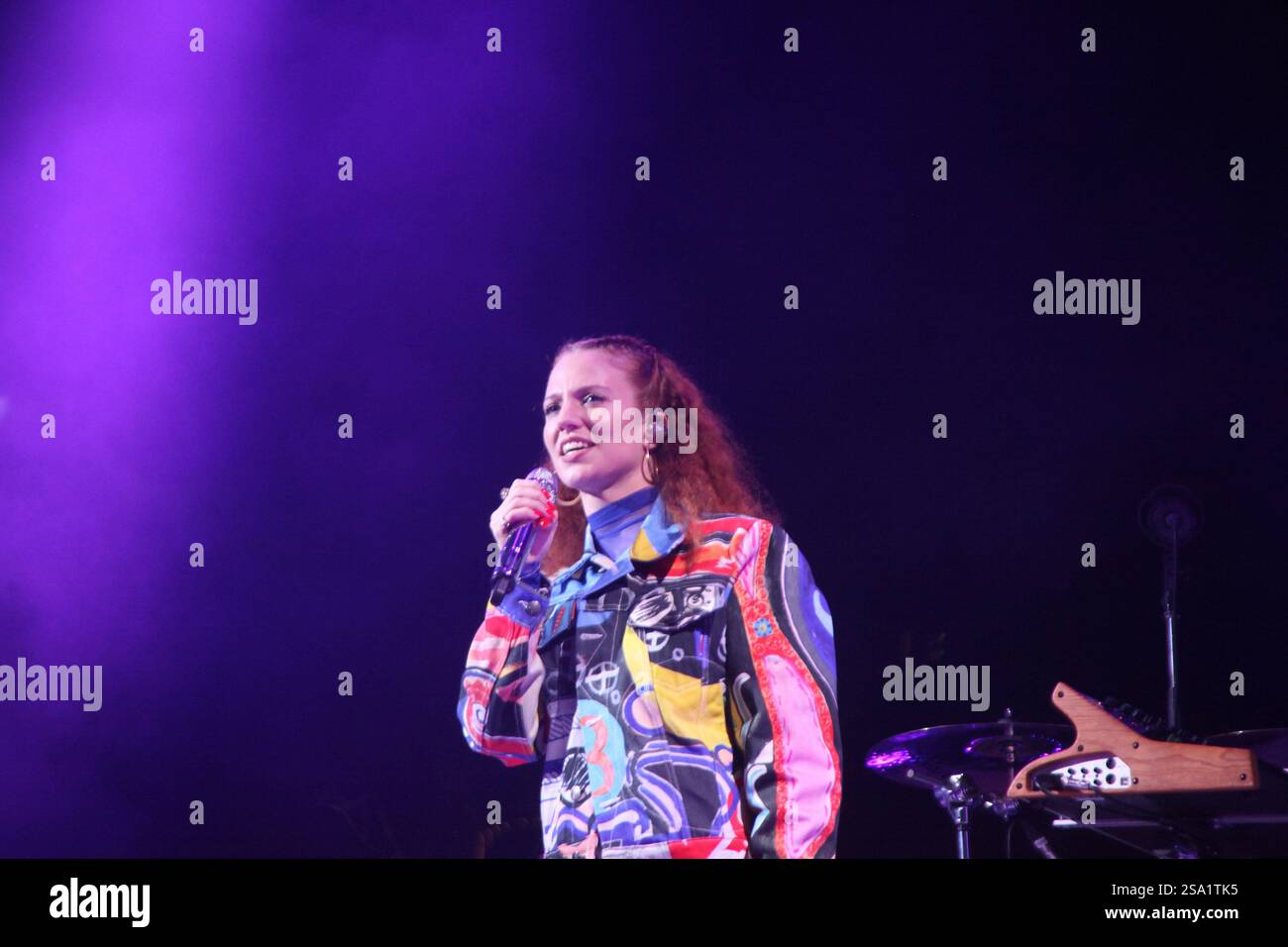 Jess Glynne Performing Live during The Big Feastival, Kingham ...
