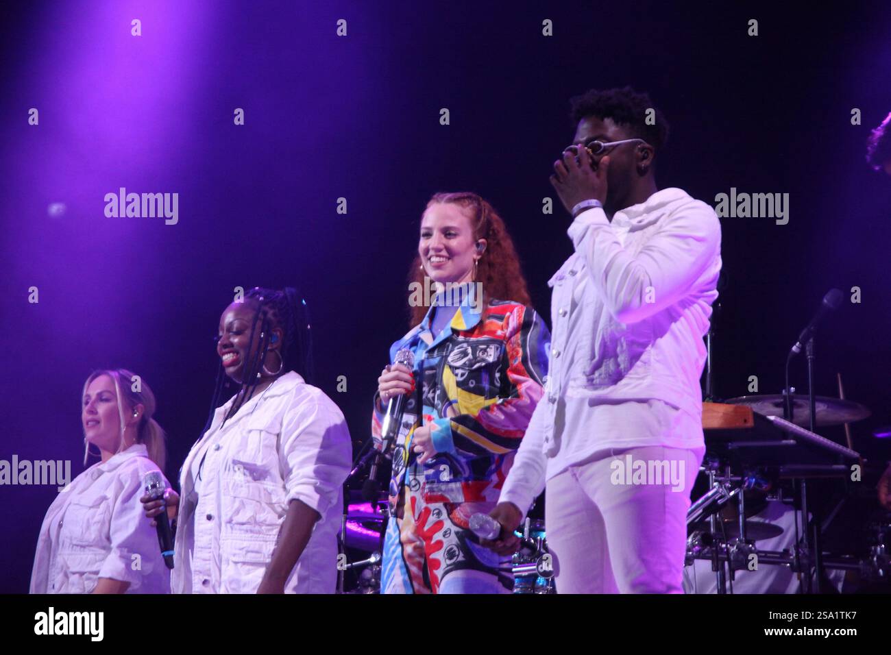 Jess Glynne Performing Live during The Big Feastival, Kingham ...