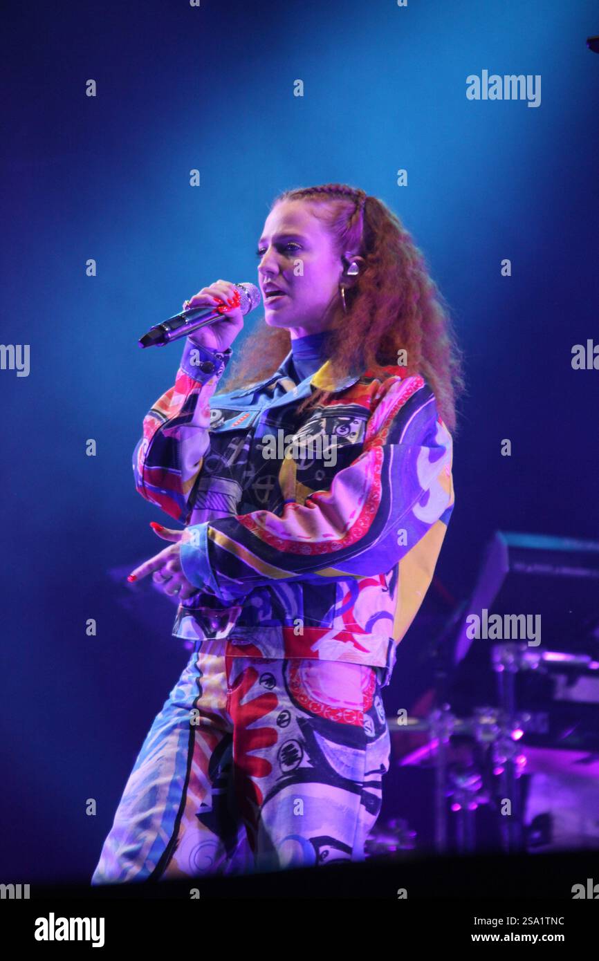 Jess Glynne Performing Live during The Big Feastival, Kingham ...