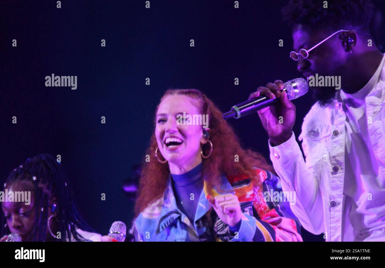 Jess Glynne Performing Live during The Big Feastival, Kingham ...