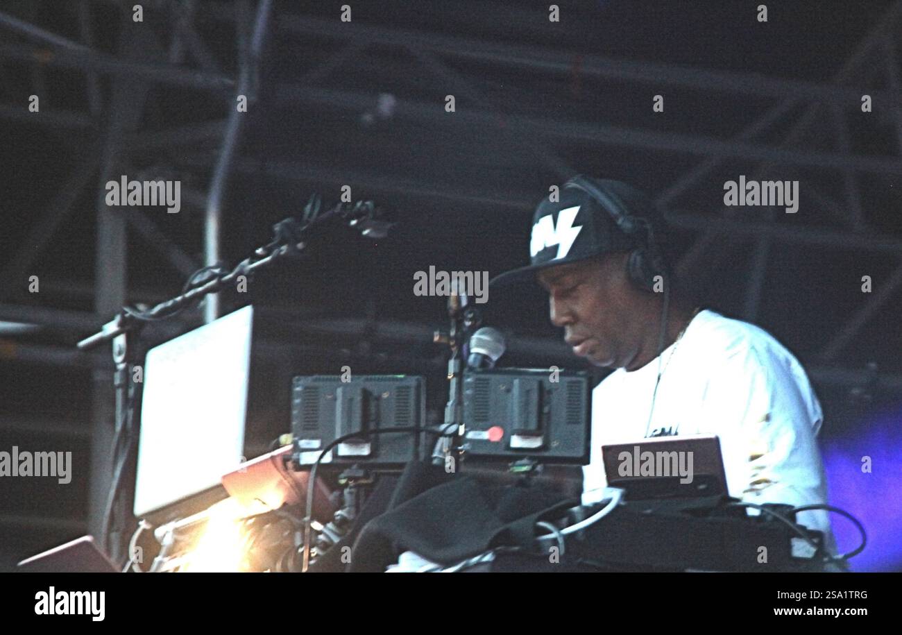 Grandmaster Flash Performing Live during The Big Feastival, Kingham ...