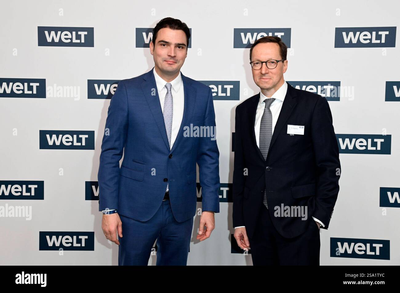 Jan Philipp Burgard und Wolfgang Fink beim 16. WELT-Wirtschaftsgipfel ...