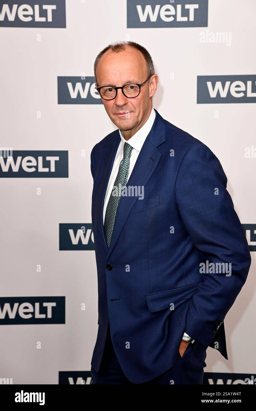 Friedrich Merz beim 16. WELT-Wirtschaftsgipfel 2025 im Axel-Springer ...