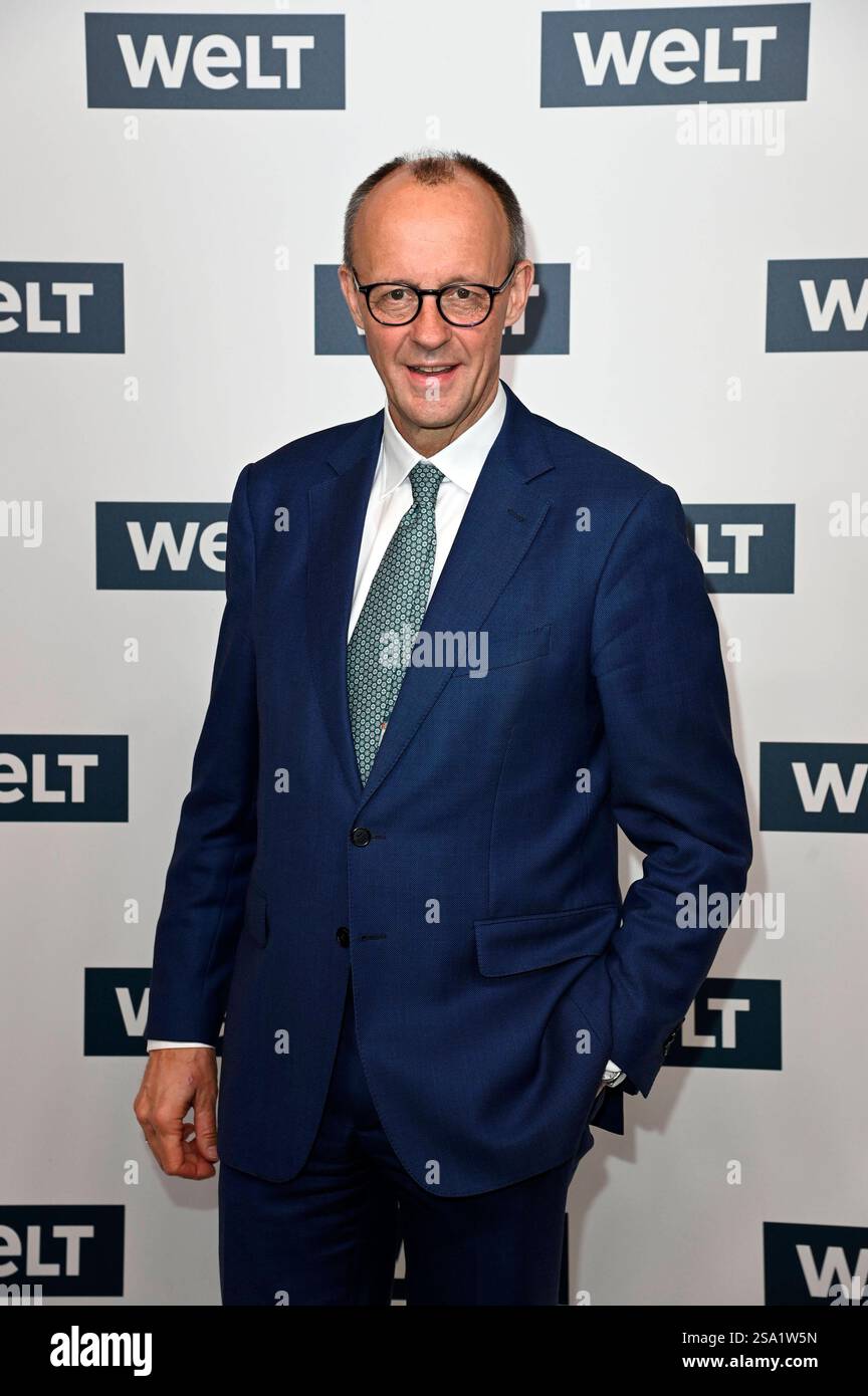 Friedrich Merz beim 16. WELT-Wirtschaftsgipfel 2025 im Axel-Springer ...