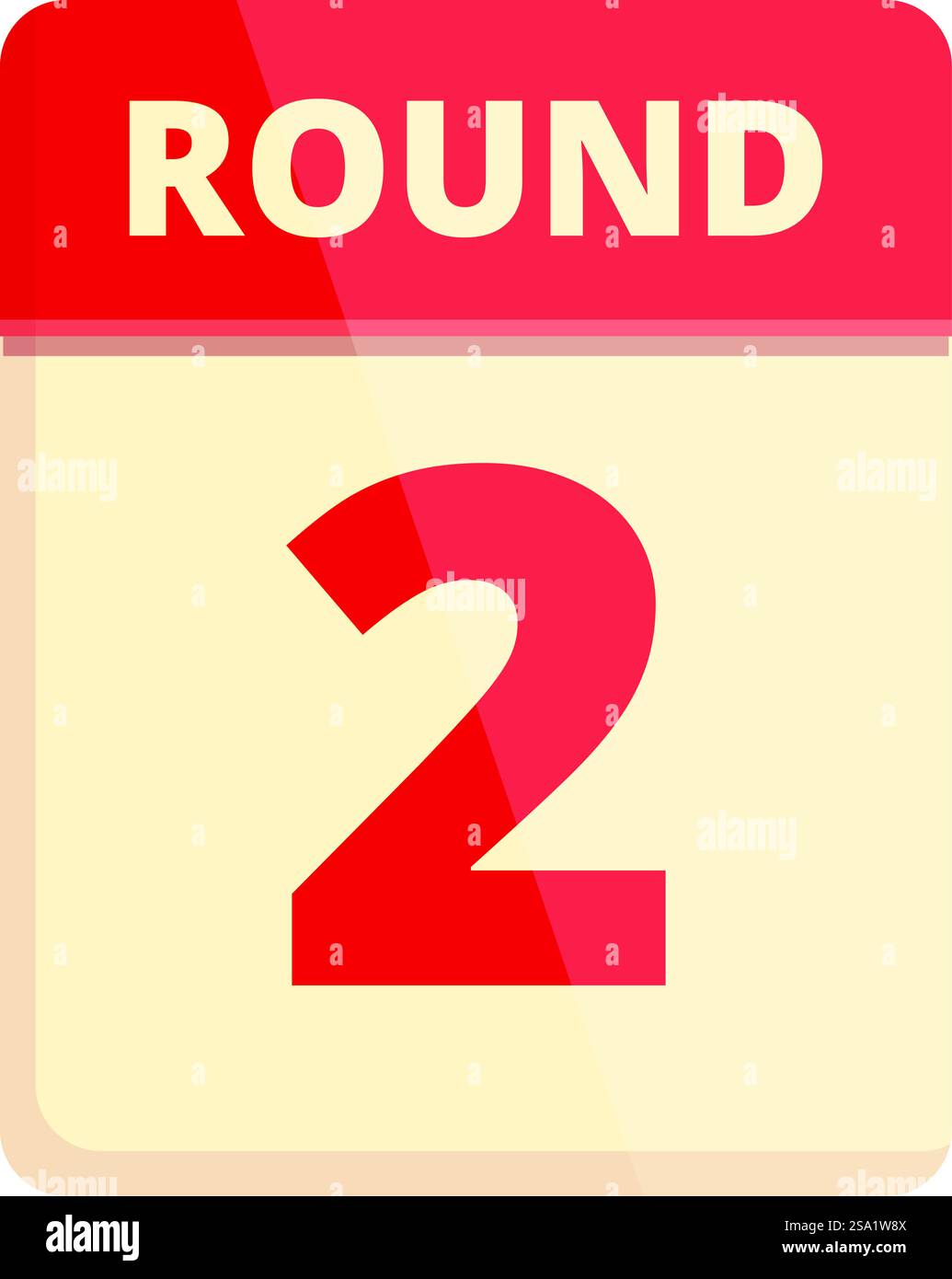 Boxing round two banner icon cartoon vector. Champion stage. Thai ...