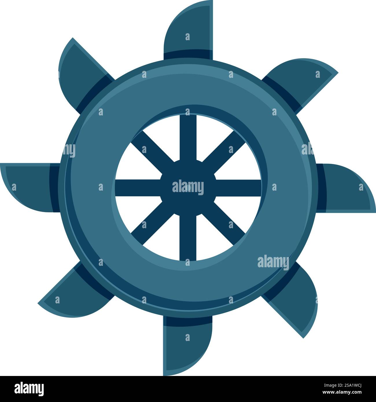 Coal extract steel wheel icon cartoon vector. Resource wagon. Machinery ...