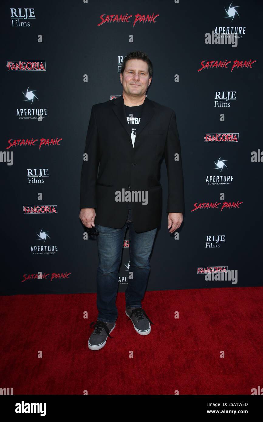 Mark Osborne at the 'Satanic Panic' film premiere, Los Angeles, USA - 23rd August 2019 Stock ...