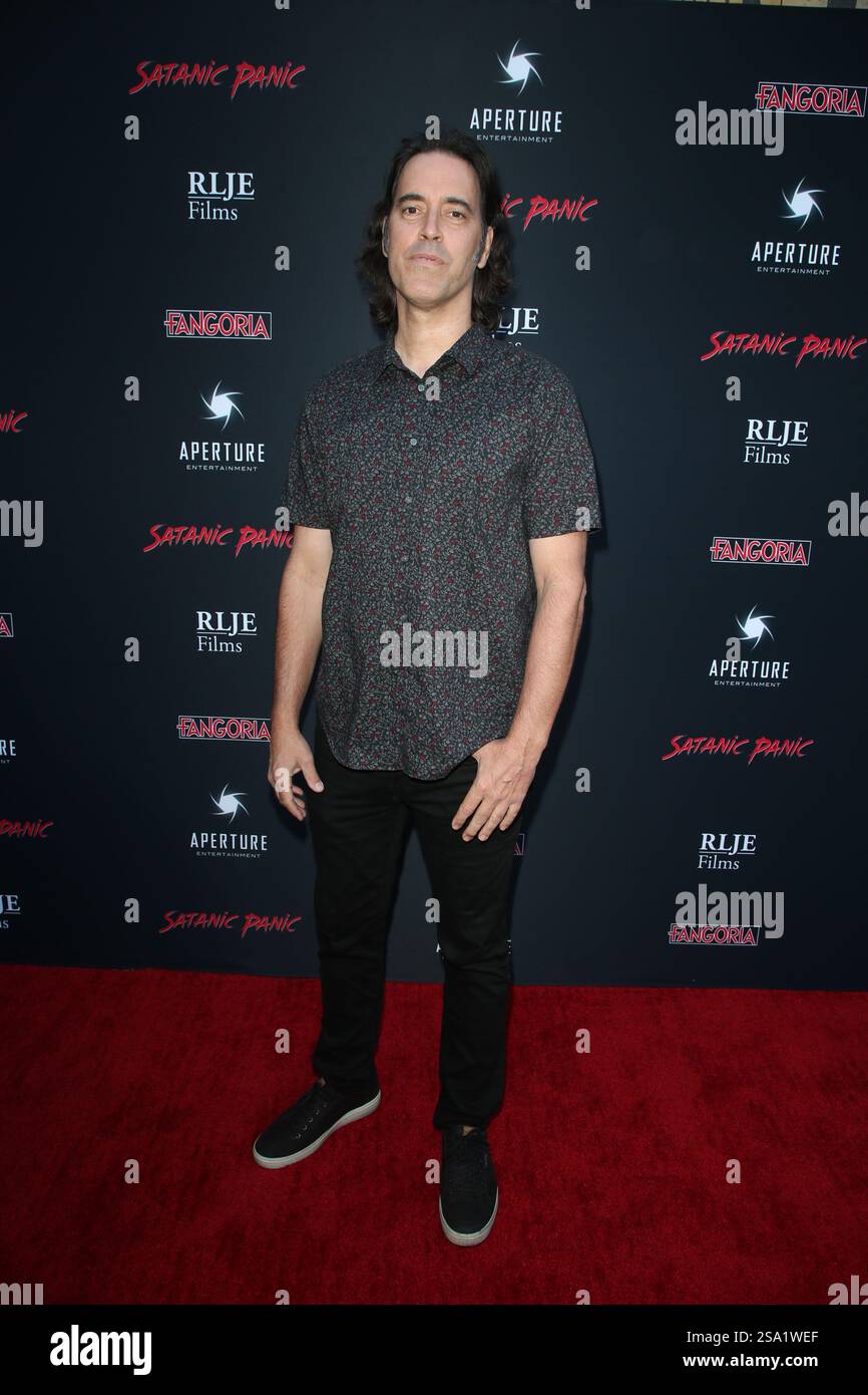 Jeff Daniel Phillips at the 'Satanic Panic' film premiere, Los Angeles ...